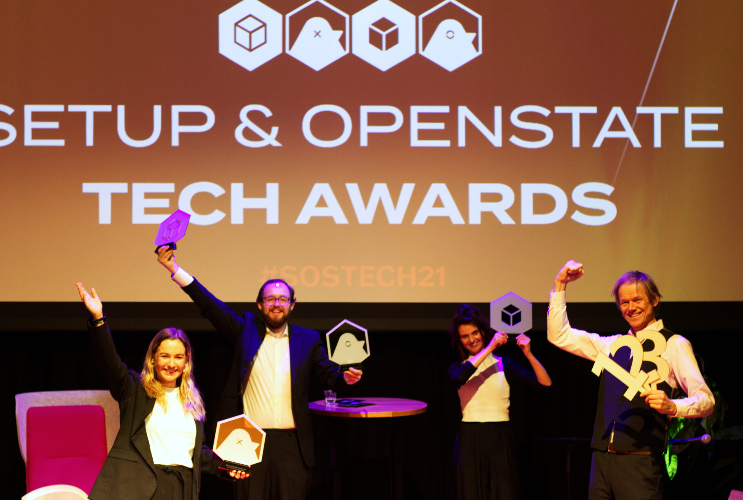 De winnaars van de SOS Tech Awards zijn bekend! – Open State Foundation